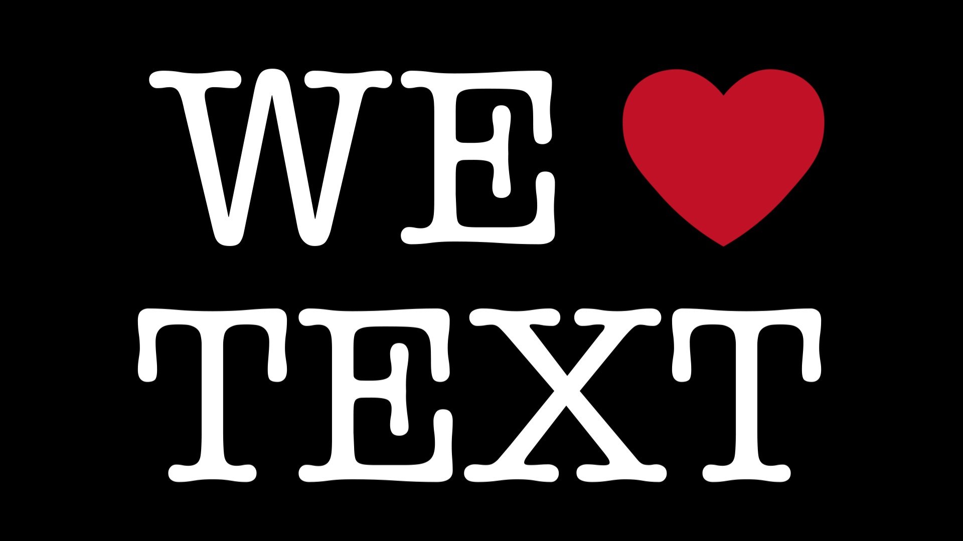We Heart Text | Custom logo animations and video loops for mobile DJs ...